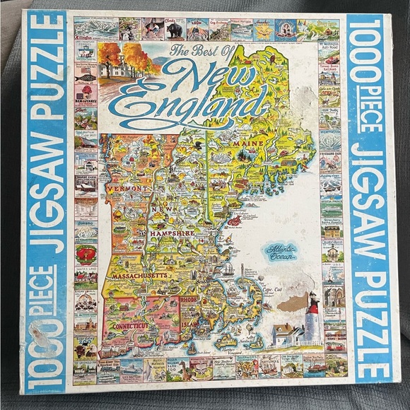 Games | Historic New England 100 Piece Puzzle | Poshmark